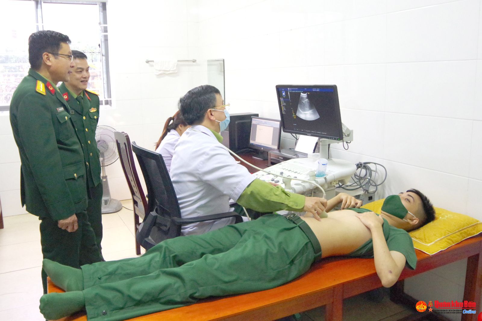 Cục Hậu cần Quân khu 4: Kiểm tra phúc tra sức khỏe chiến sỹ mới